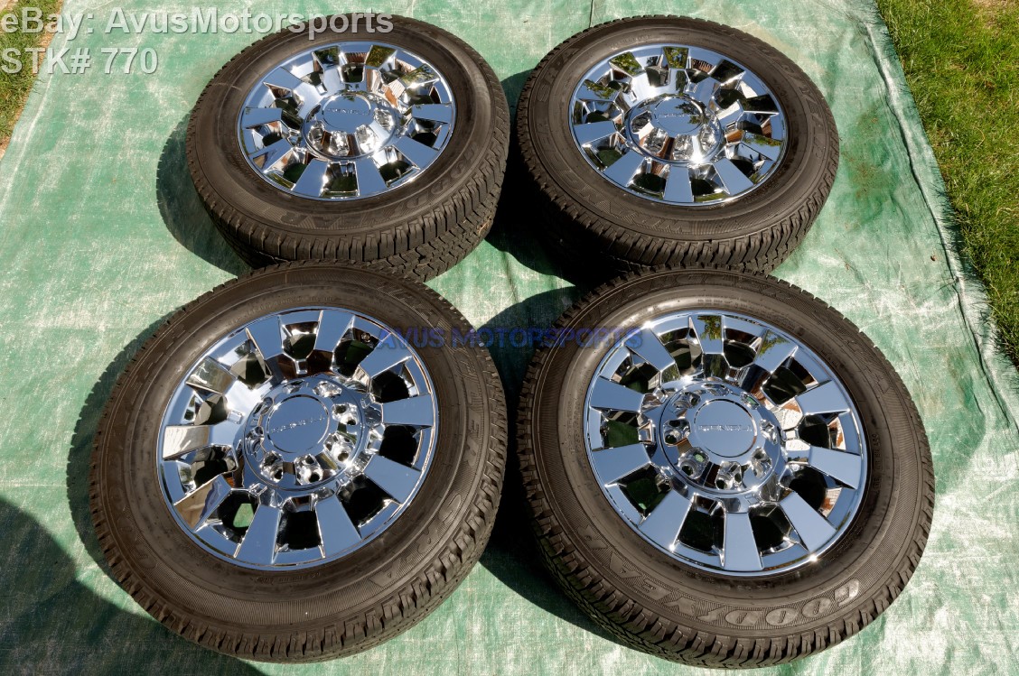 2015 GMC Sierra DENALI 2500 3500 20" OEM CHROME FACTORY WHEELS CHEVY SILVERADO | eBay
