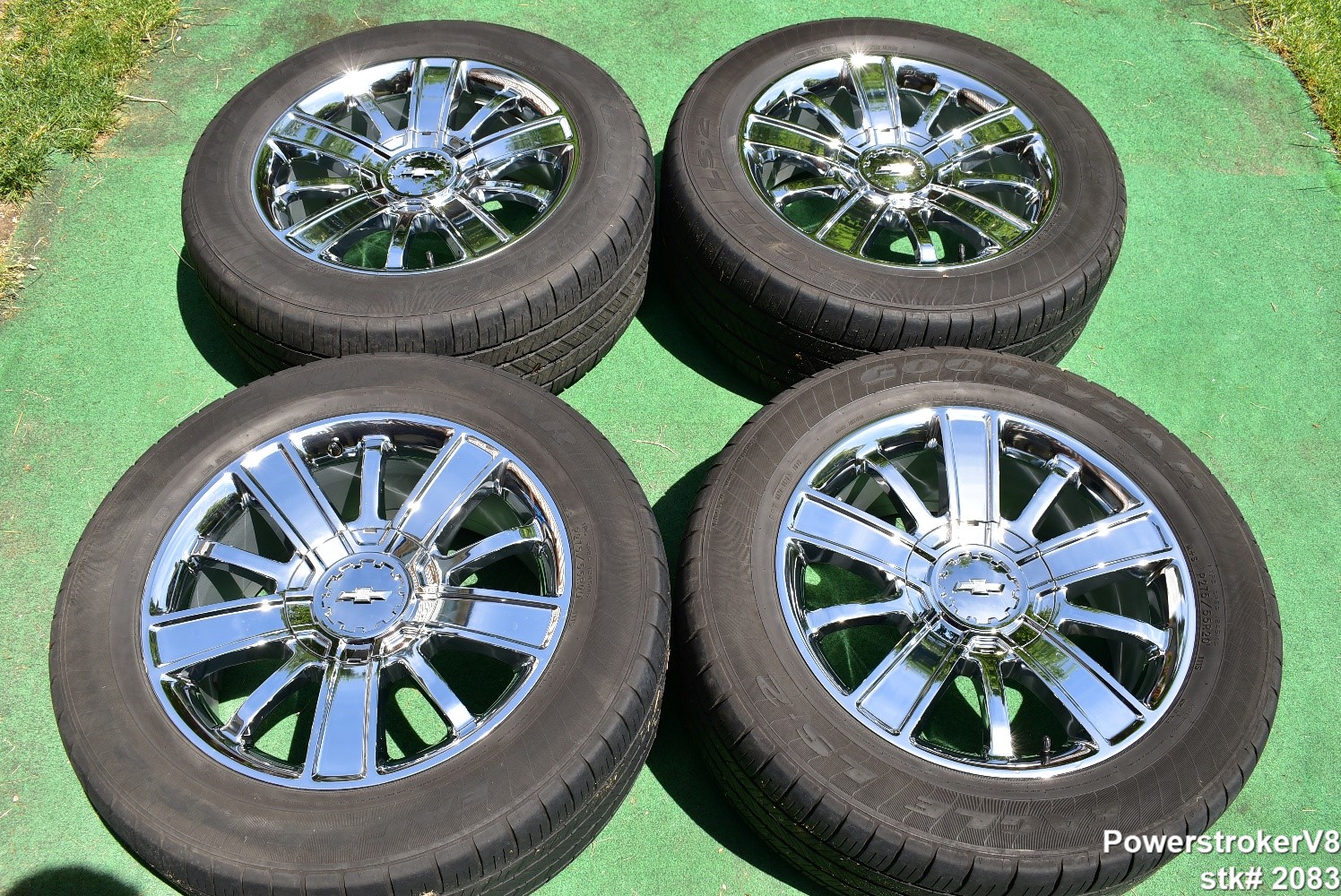20" Chevy Silverado 1500 High Country GMC Sierra OEM Chrome WHEELS ...