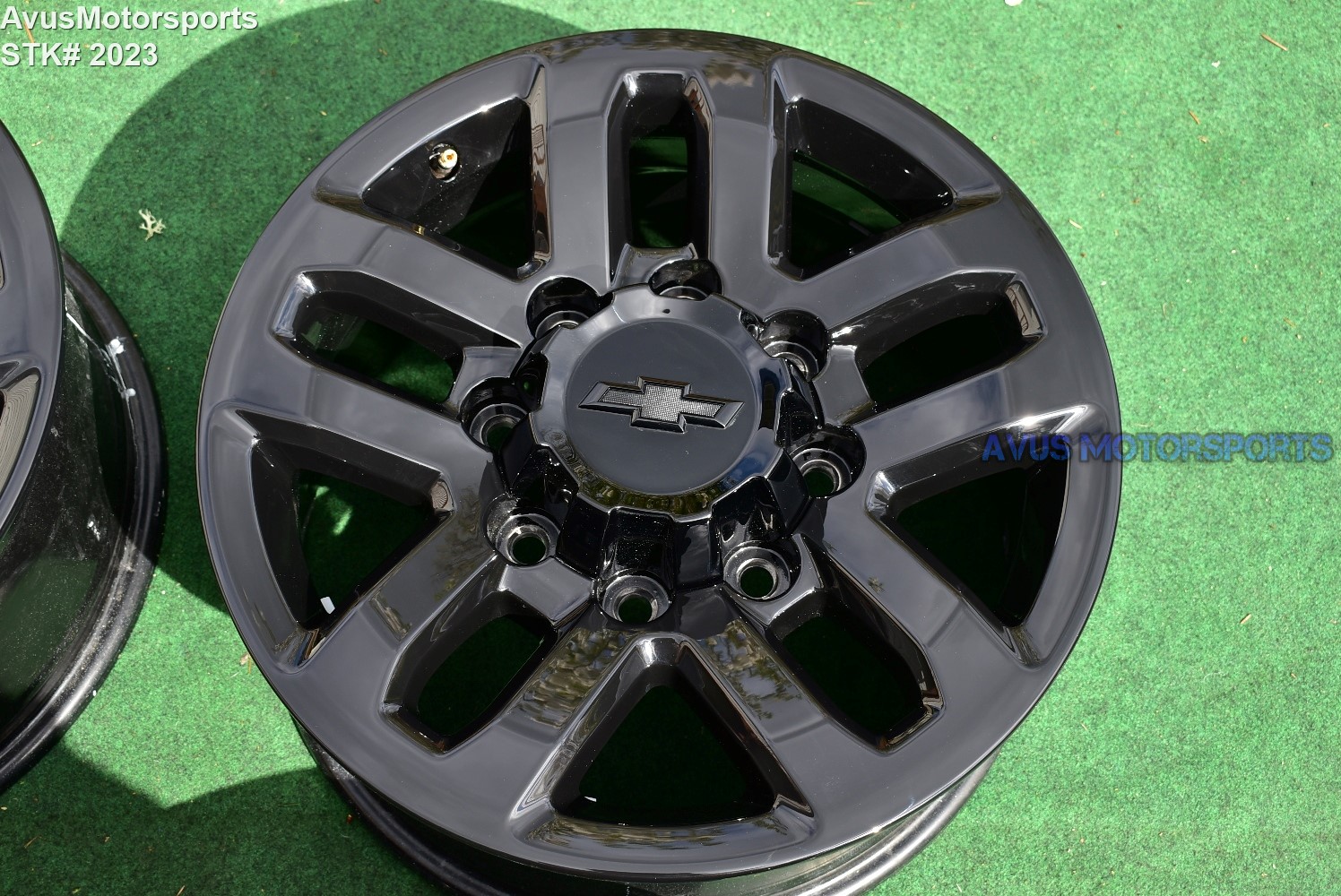 18" Chevy Silverado Midnight ED GMC Sierra 2500 3500 OEM WHEELS Black ...