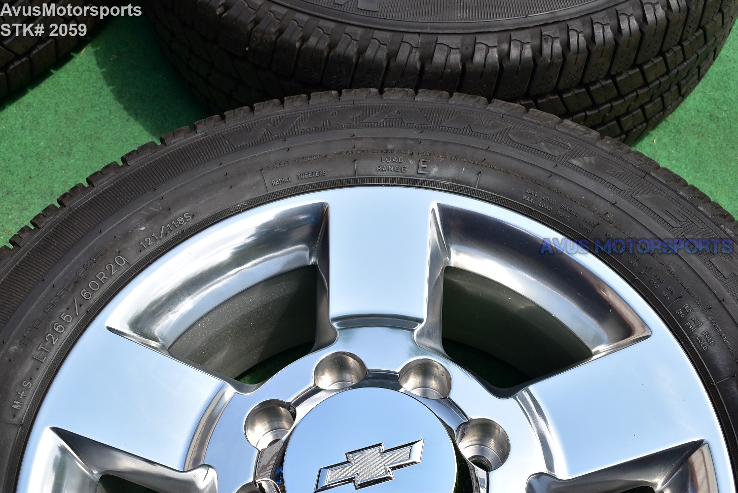 20" CHEVY SILVERADO 2500 3500 OEM POLISHED FACTORY WHEELS GMC Sierra 2017