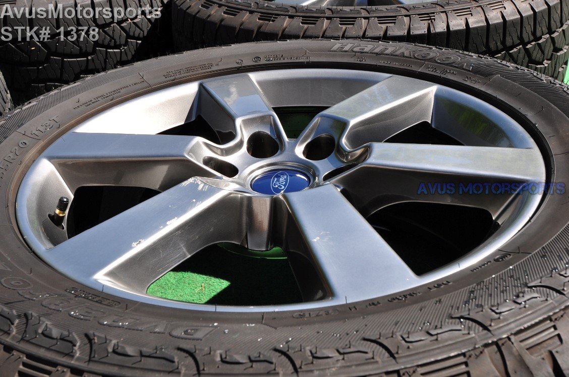 20" Ford F150 OEM Factory Gray FX4 Sport Lariat Wheels & Tires ...