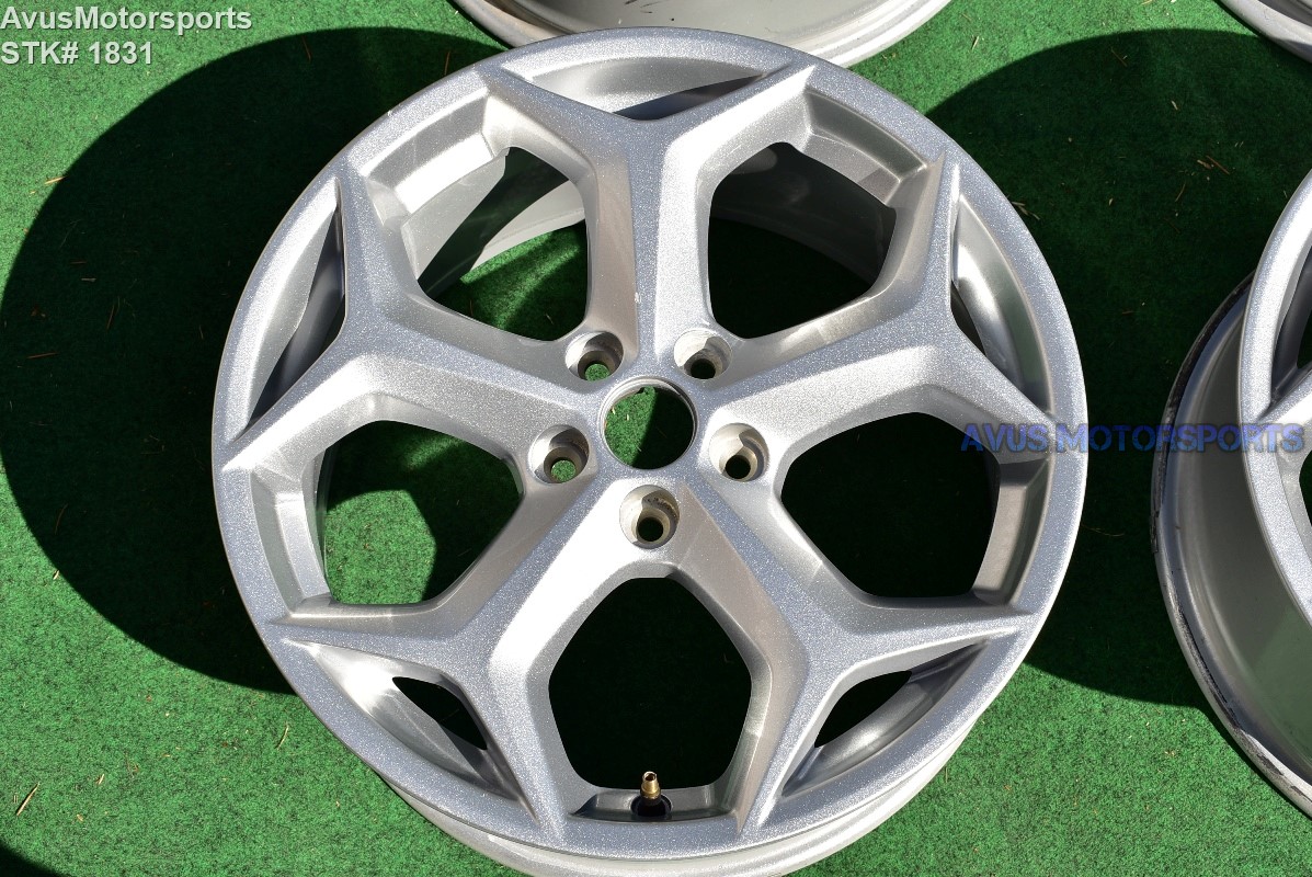 18" Ford Focus ST OEM Factory Genuine Wheels Sparkle Silver