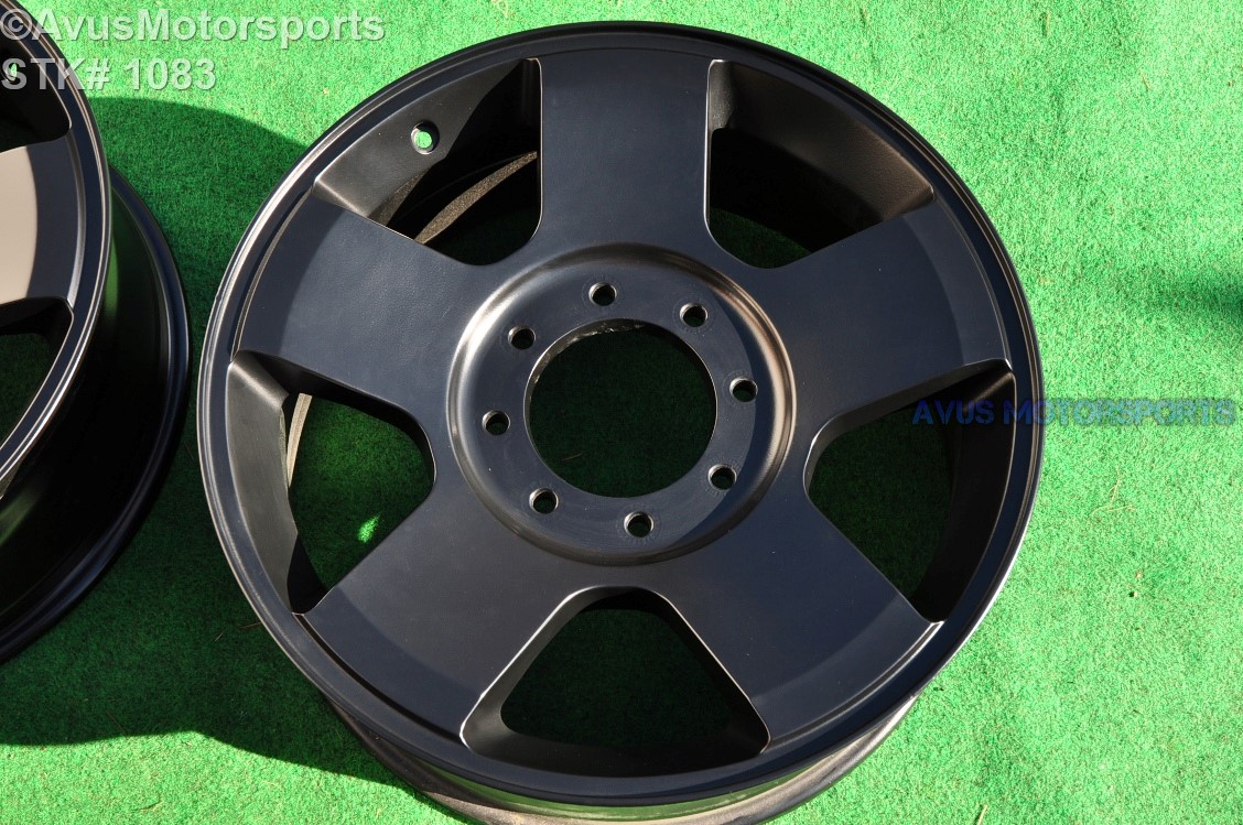 Ford F250 Super Duty 20" OEM Factory Wheels F350 FX4 Lariat satin matte ...