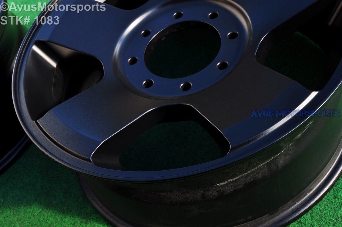 Ford F250 Super Duty 20" OEM Factory Wheels F350 FX4 Lariat satin matte ...