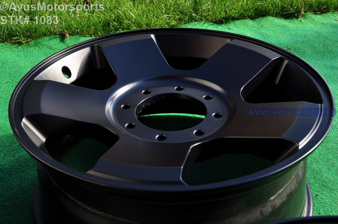 Ford F250 Super Duty 20" OEM Factory Wheels F350 FX4 Lariat satin matte ...