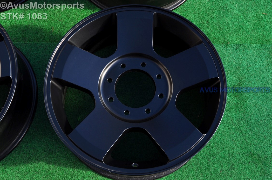 Ford F250 Super Duty 20" OEM Factory Wheels F350 FX4 Lariat satin matte ...