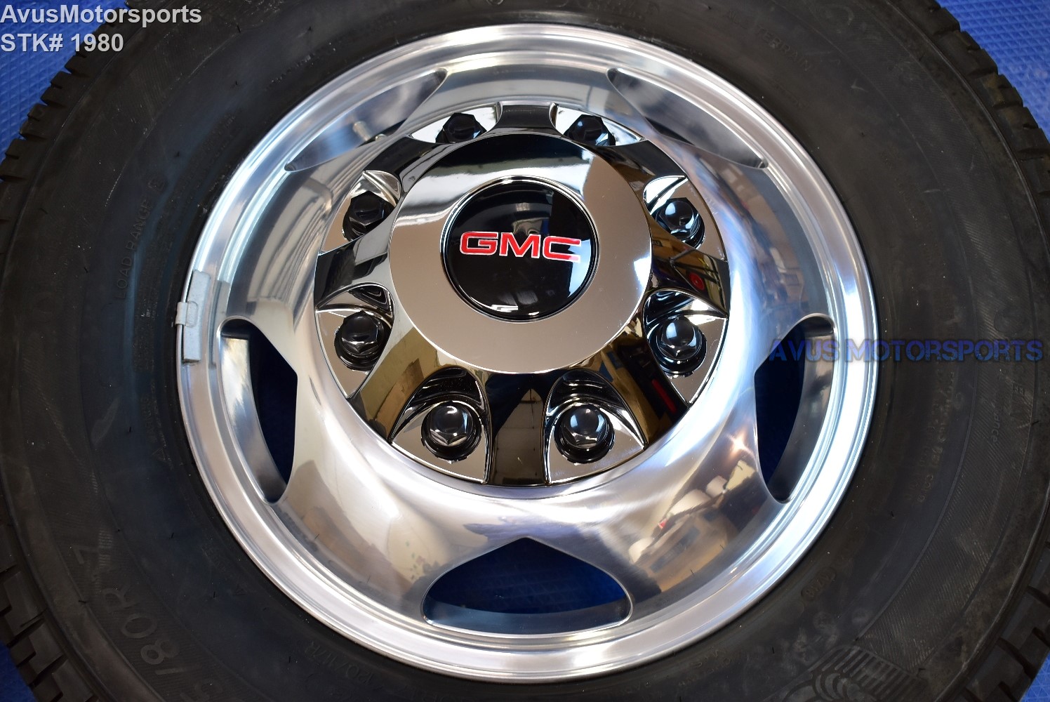 17" GMC Sierra Denali 3500 OEM Dually Alloy WHEELS TIRE Chevy Silverado ...