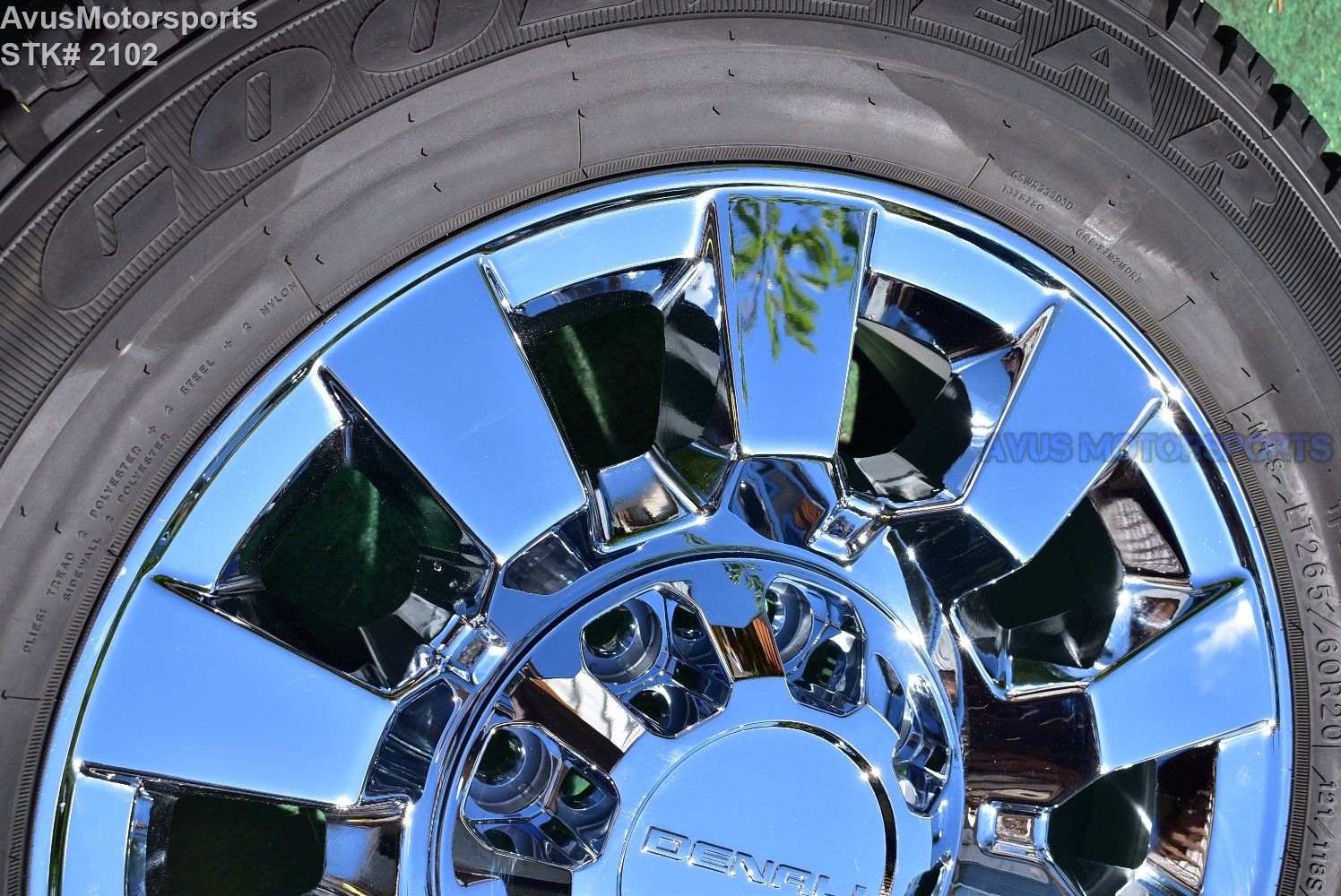 20" GMC Sierra DENALI 2500 3500 OEM CHROME FACTORY WHEELS CHEVY ...