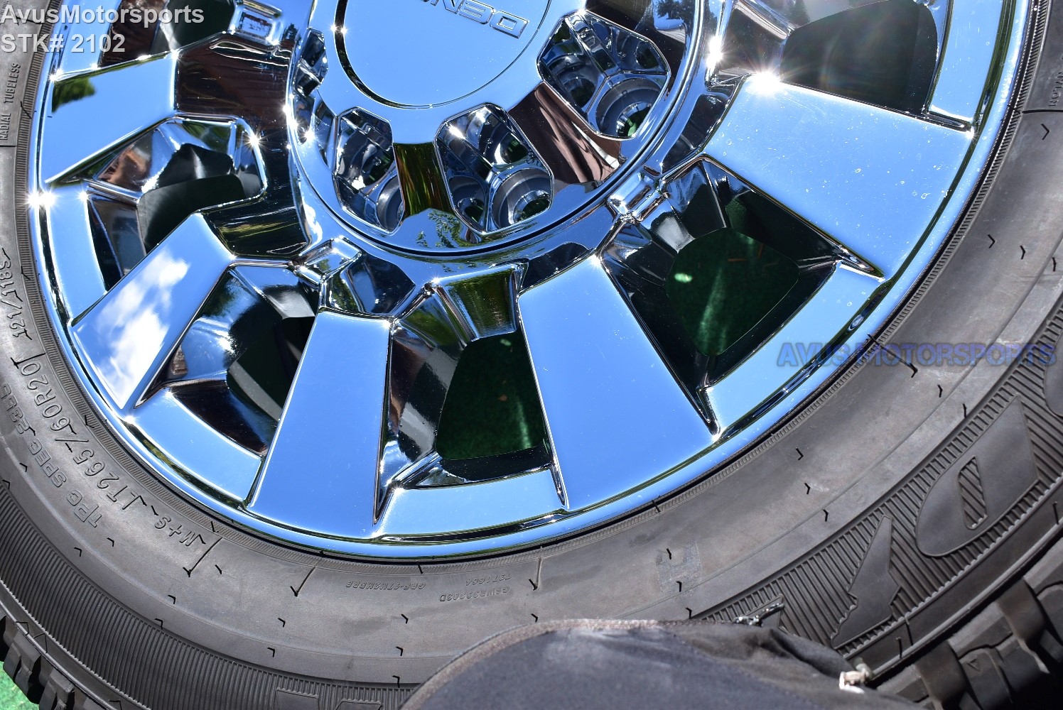 20" GMC Sierra DENALI 2500 3500 OEM CHROME FACTORY WHEELS CHEVY ...