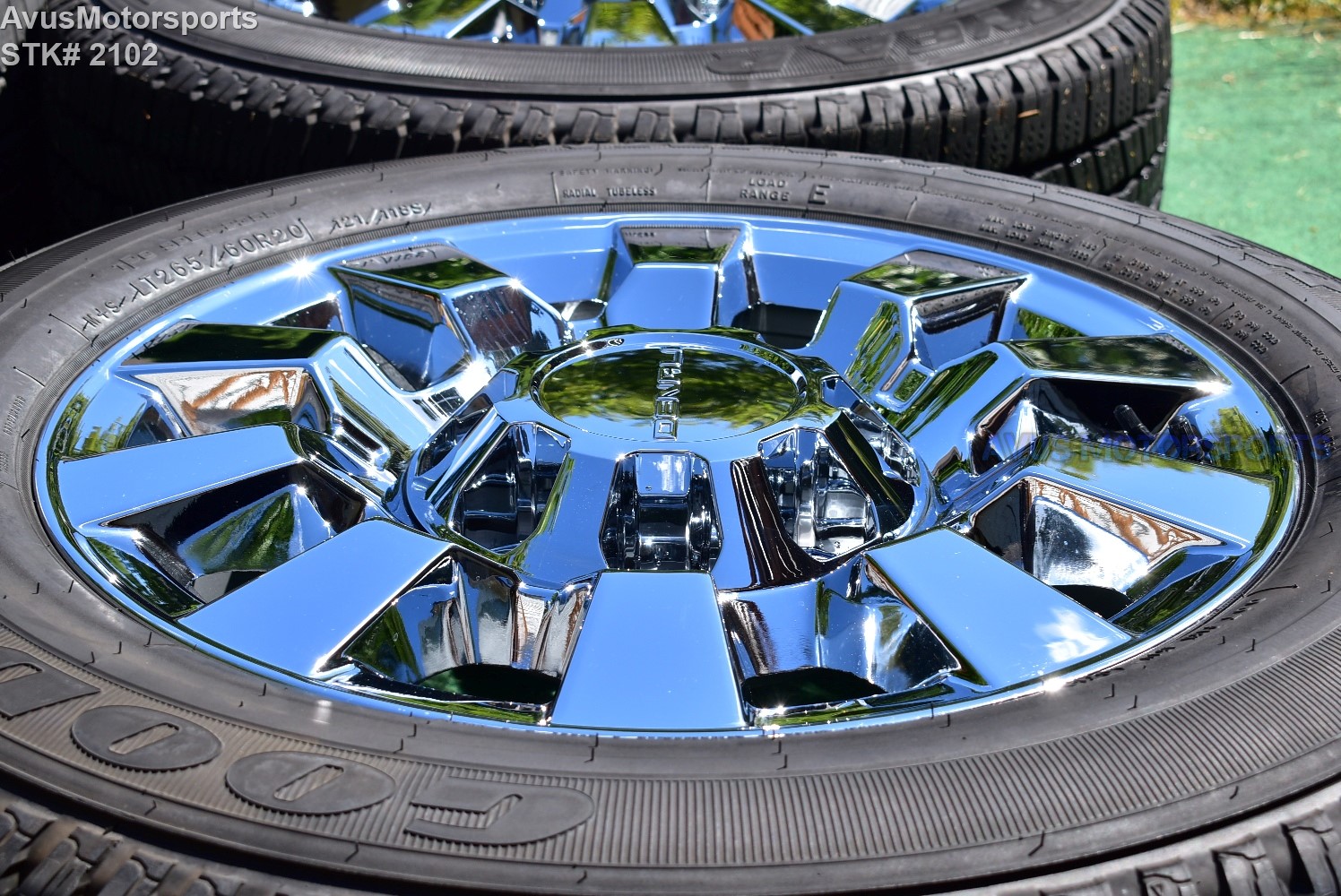 20" GMC Sierra DENALI 2500 3500 OEM CHROME FACTORY WHEELS CHEVY ...