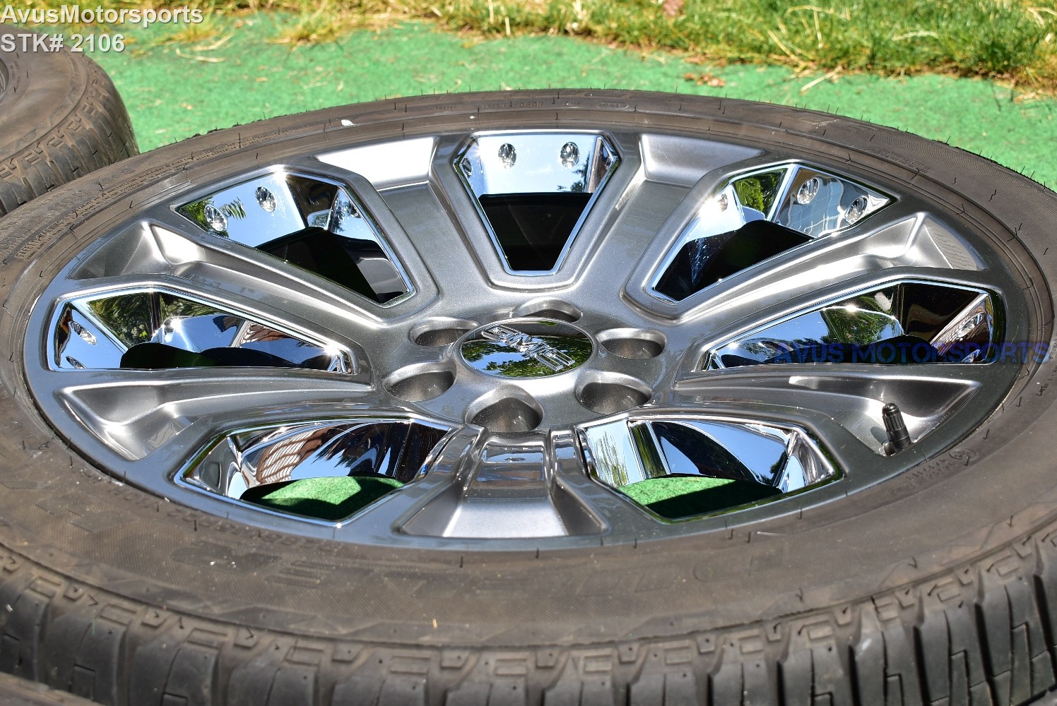 22" GMC Yukon Denali OEM FACTORY WHEELS TIRES Sierra TAHOE SILVERADO 1500