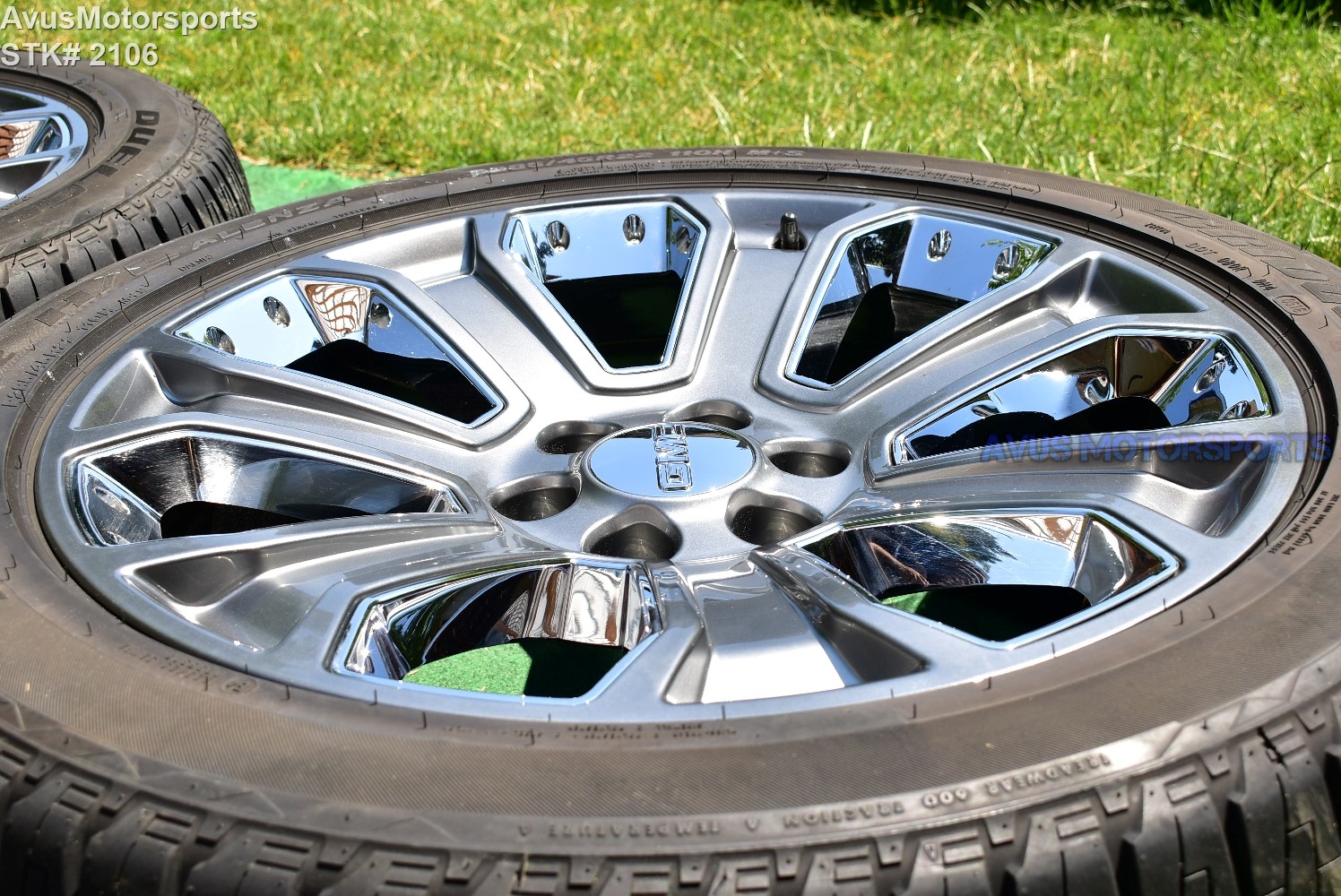 22" GMC Yukon Denali OEM FACTORY WHEELS TIRES Sierra TAHOE SILVERADO 1500