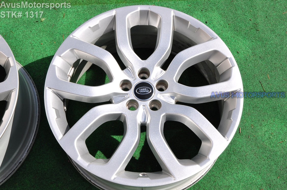 20" Range Rover Evoque OEM Wheels style 504 LR024425 LR048432 2013 2014 ...