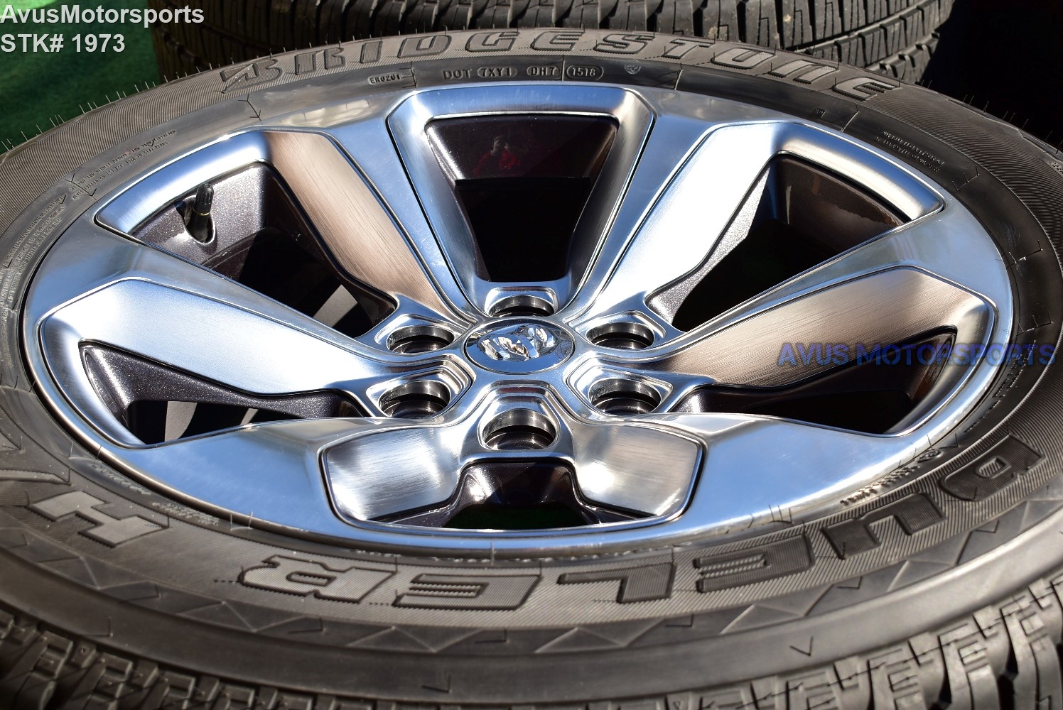 20" Dodge Ram Limited OEM Factory Polished Wheels 1500 Genuine 2019 tires