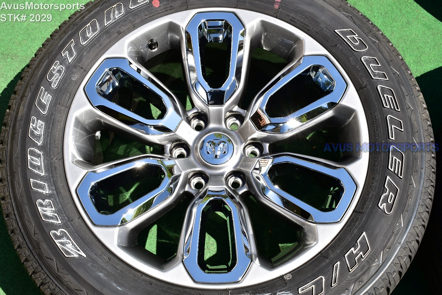 20" Dodge Ram 1500 Laramie OEM Factory sport appearance package Wheels ...