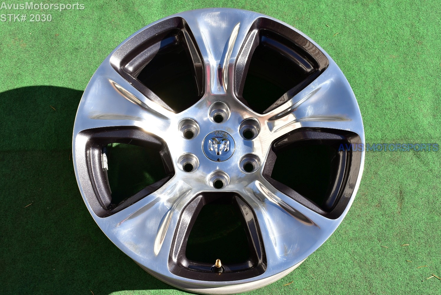 20" Dodge Ram Laramie OEM Factory Polished Wheels 1500 Genuine 2019