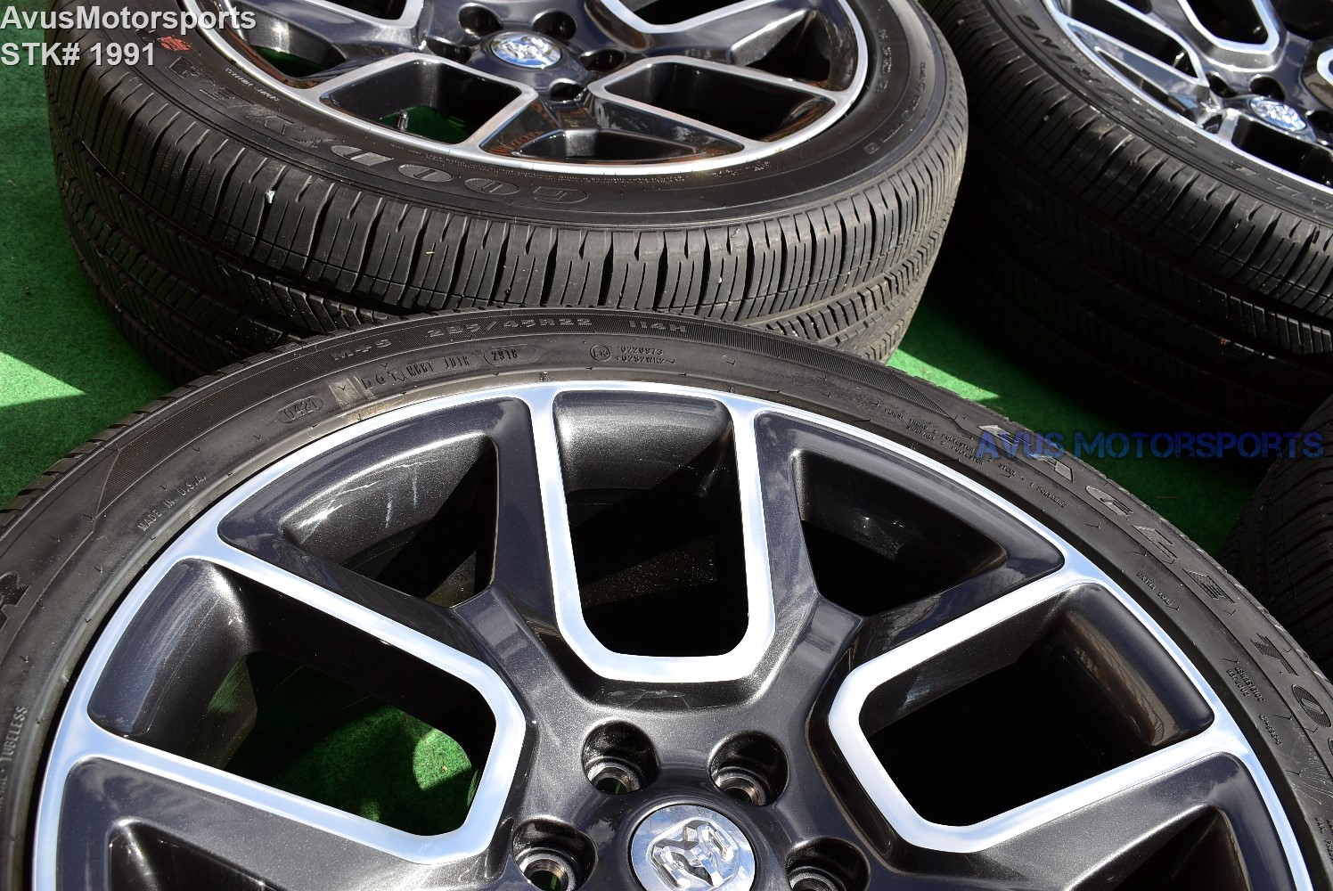 22" Dodge Ram Limited OEM Factory Appearance Package Wheels 1500 ...