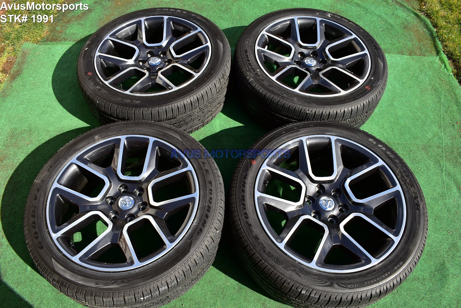 22" Dodge Ram Limited OEM Factory Appearance Package Wheels 1500 ...