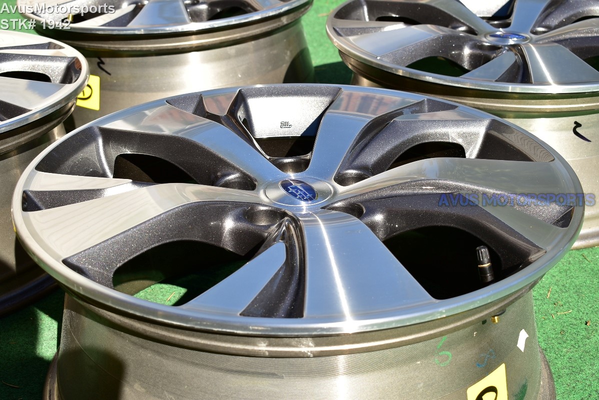 18" Subaru Ascent Premium OEM Factory Wheels 2019 Genuine Outback
