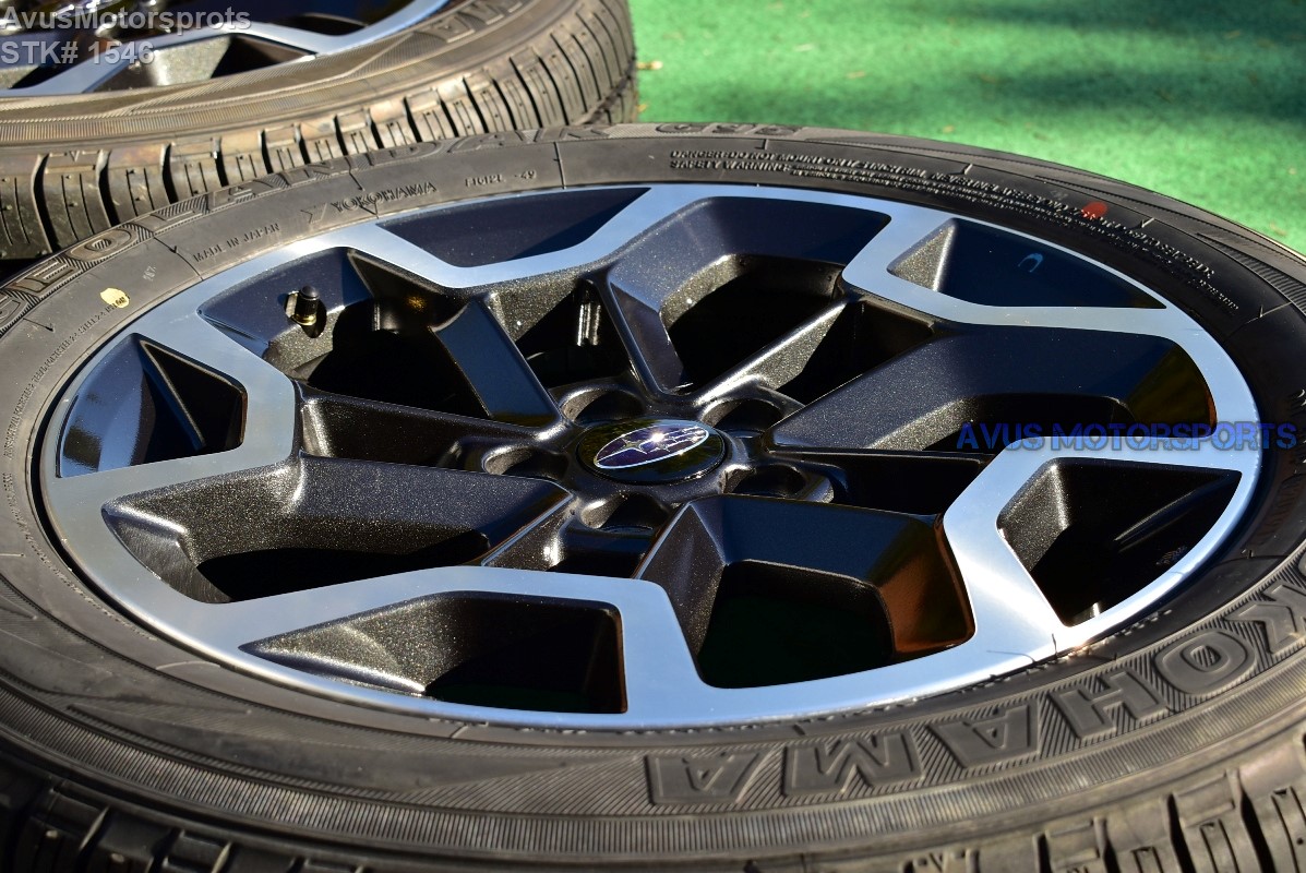 2017 Subaru XV Crosstrek OEM 17" Factory Wheels Yokohama P225/55R17 ...