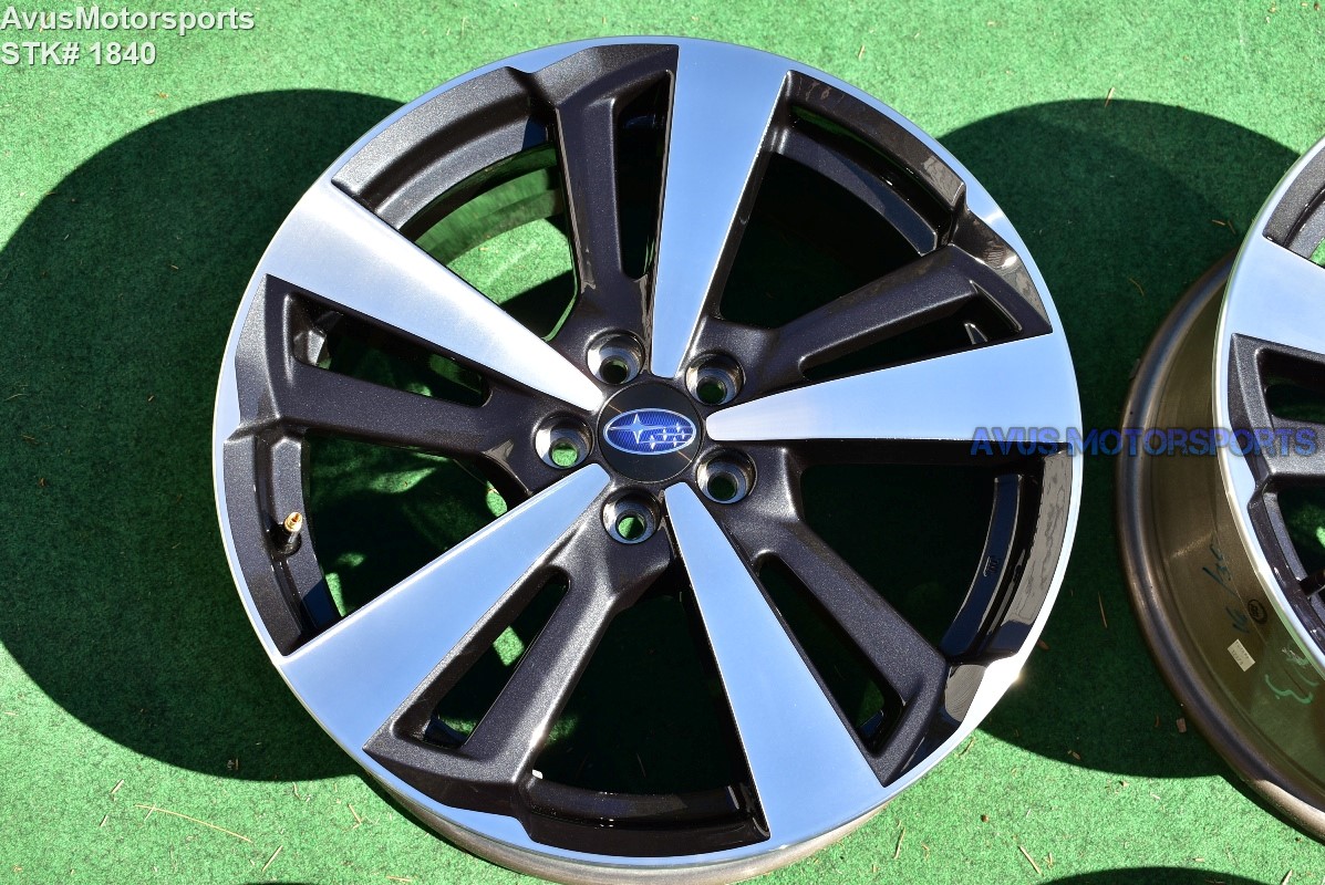 18" Subaru Impreza Sport OEM Factory Genuine Wheels 2018 sedan wagon 5x100