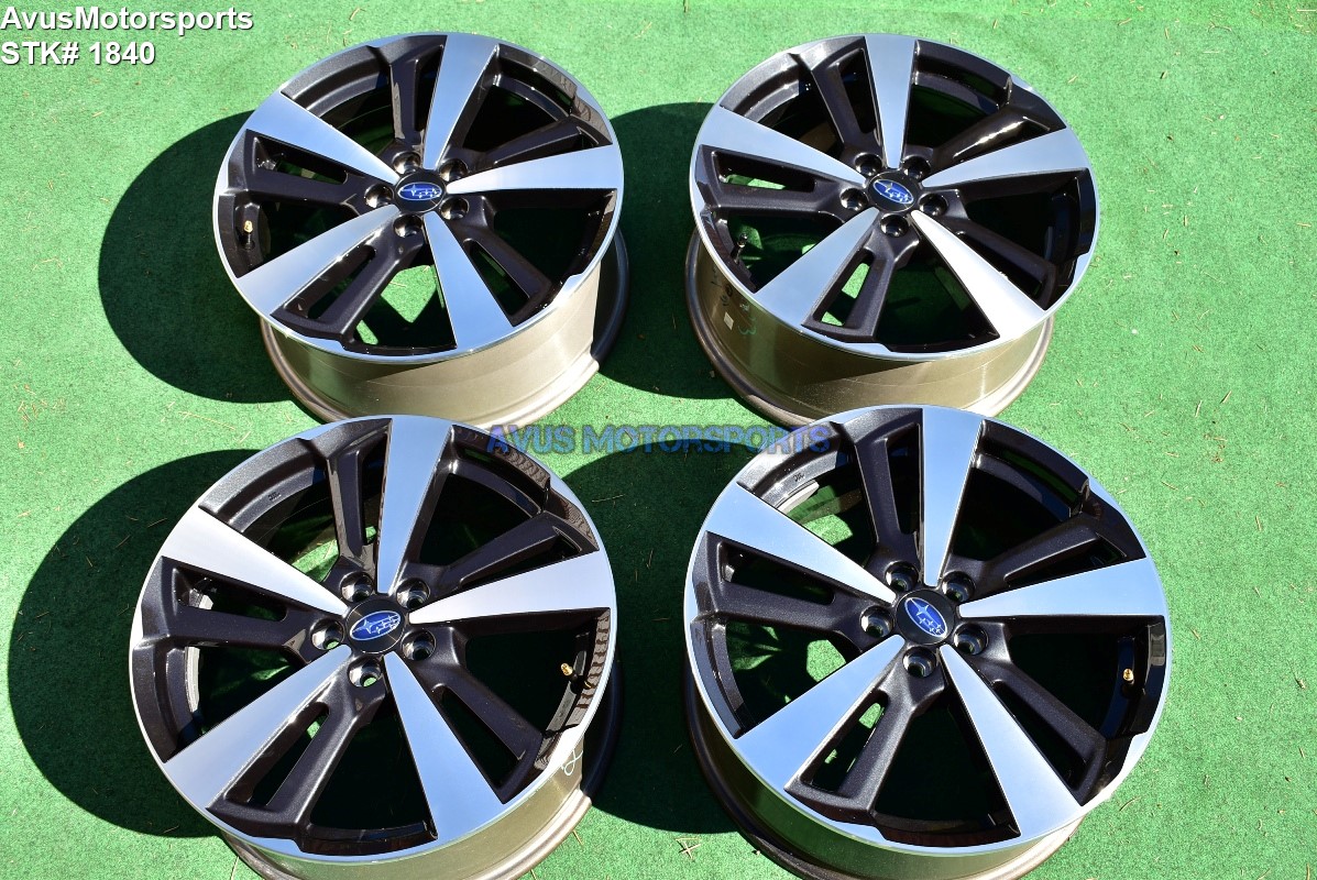 18" Subaru Impreza Sport OEM Factory Genuine Wheels 2018 sedan wagon 5x100