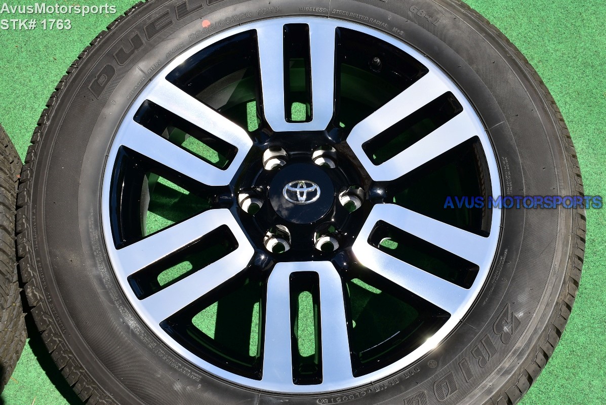 20" TOYOTA 4RUNNER Limited 2018 2017 OEM FACTORY WHEELS TIRES Tundra ...