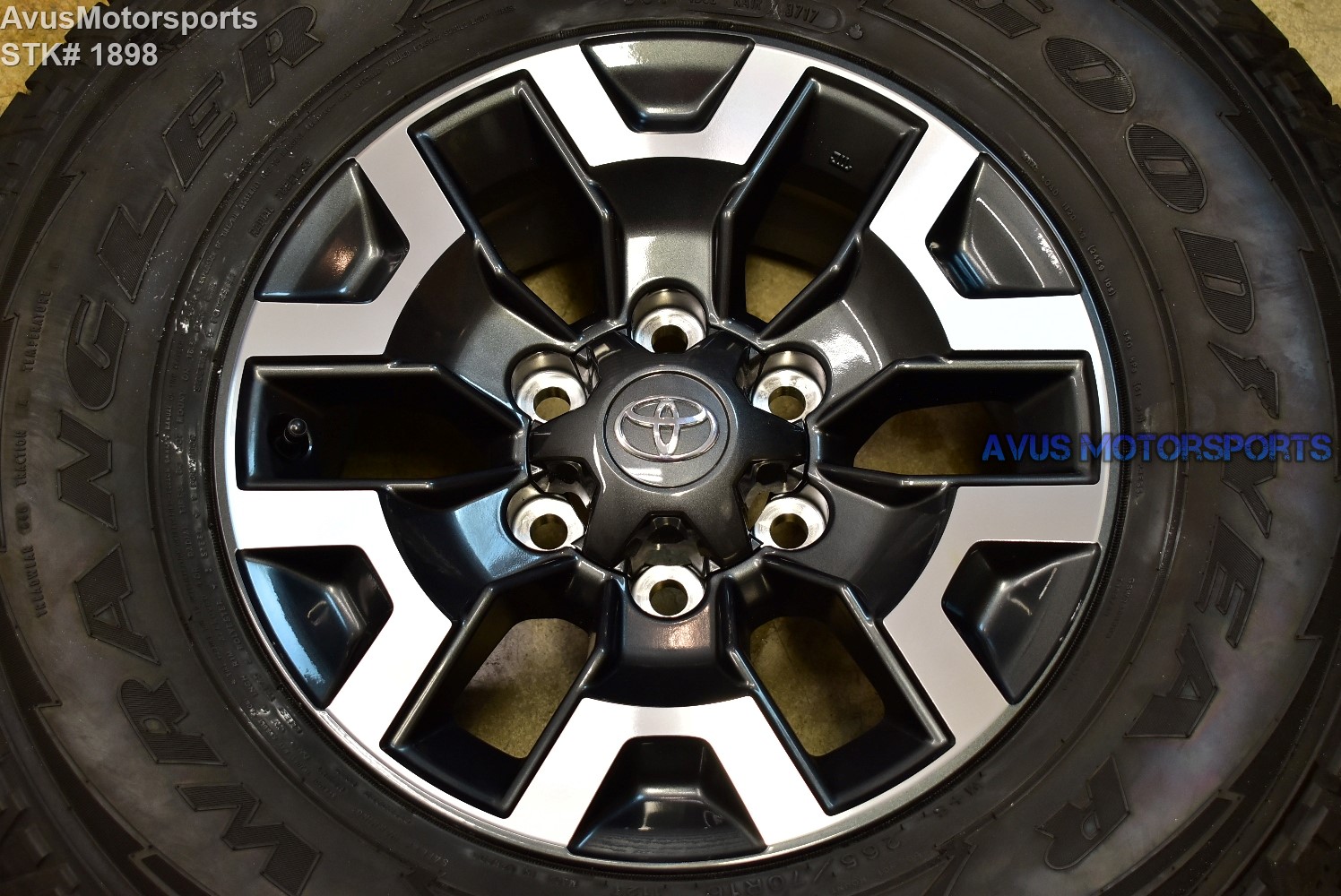 16" TOYOTA TACOMA OEM FACTORY TRD OFFROAD WHEELS Tires 4runner Tundra 2018