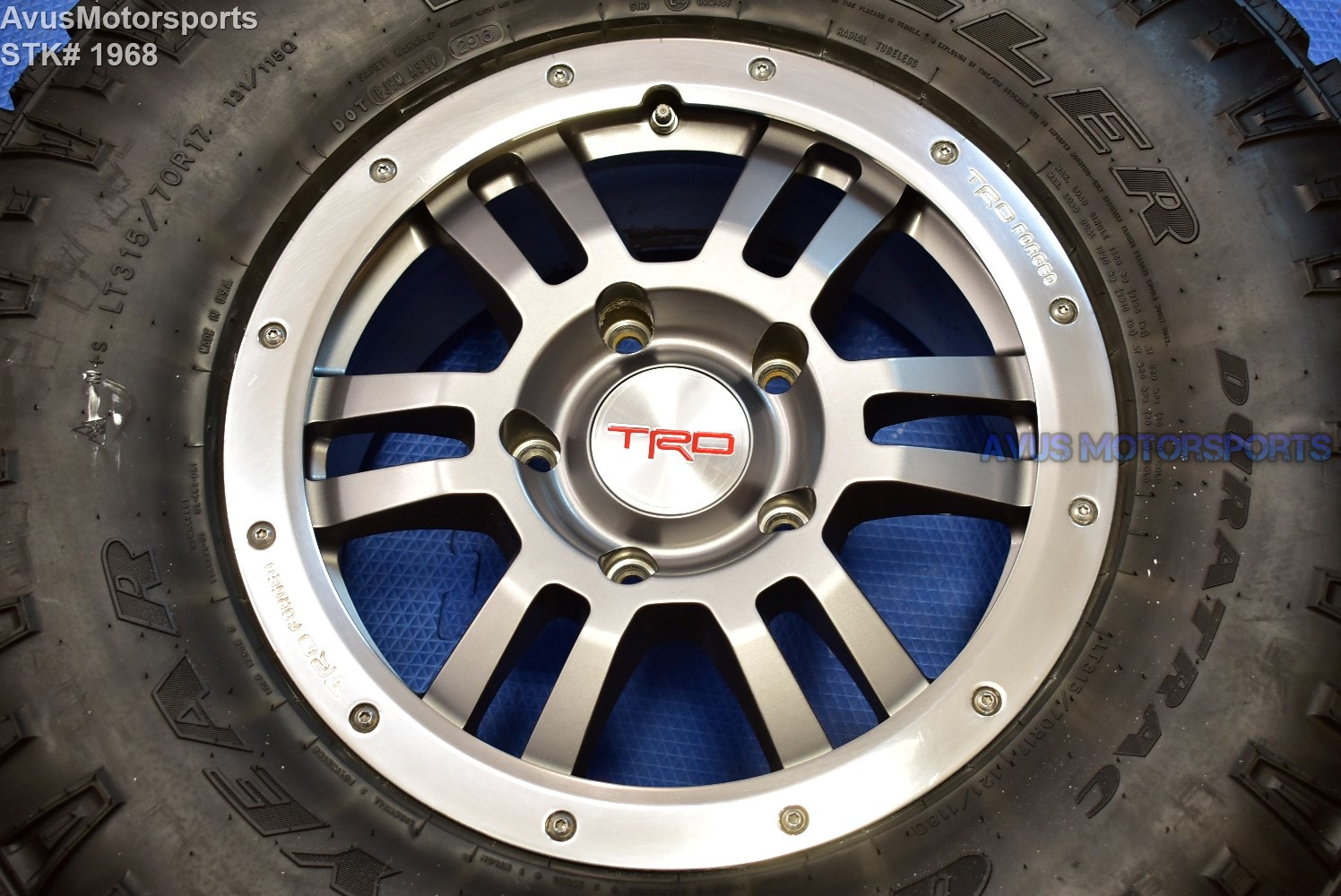 17" Toyota Tundra Rock Warrior OEM TRD Wheels Sequoia Land Cruiser ...