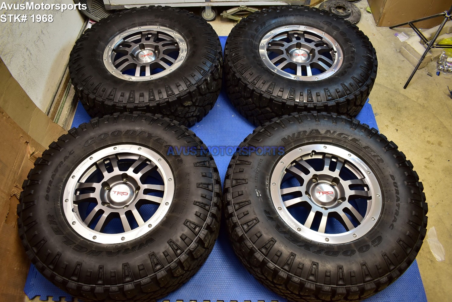 17" Toyota Tundra Rock Warrior OEM TRD Wheels Sequoia Land Cruiser ...