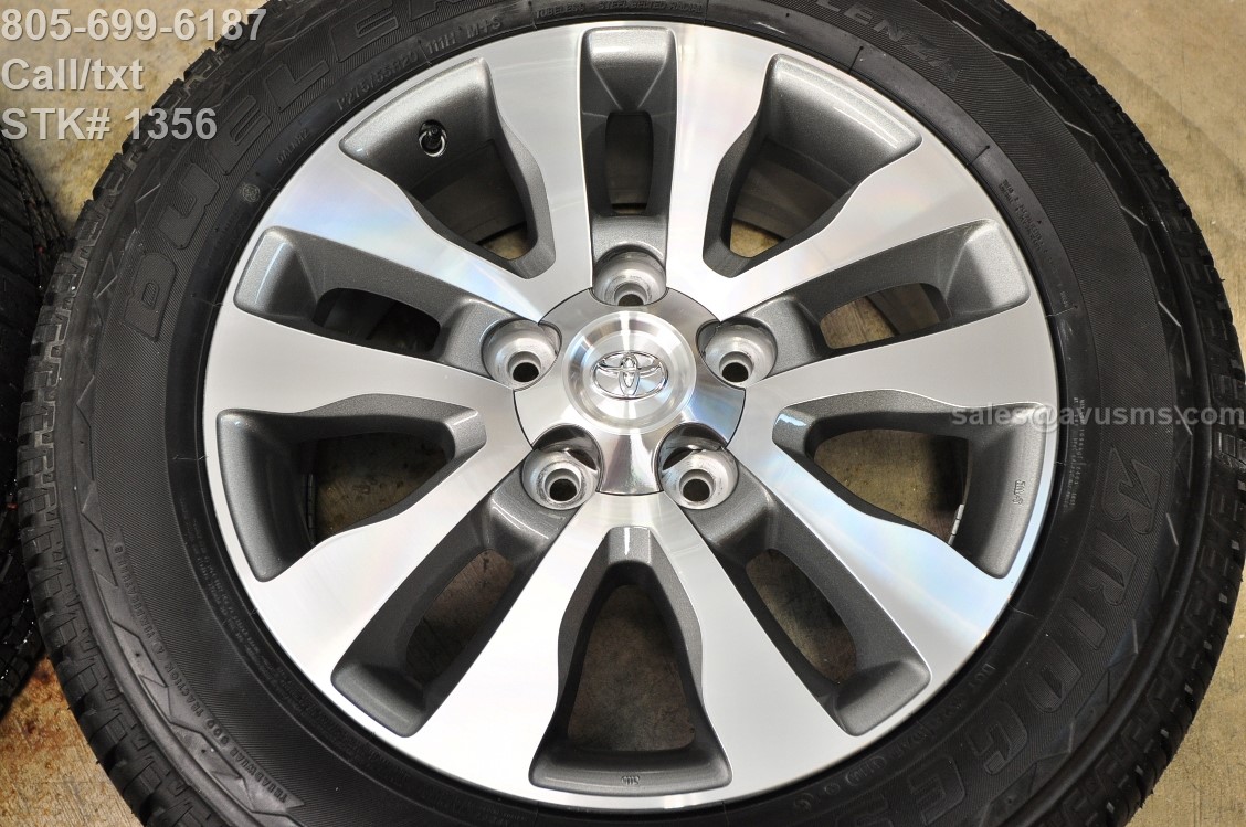 2016 Toyota Tundra Limited 20" OEM Wheels Tires Sequoia Land Cruiser ...