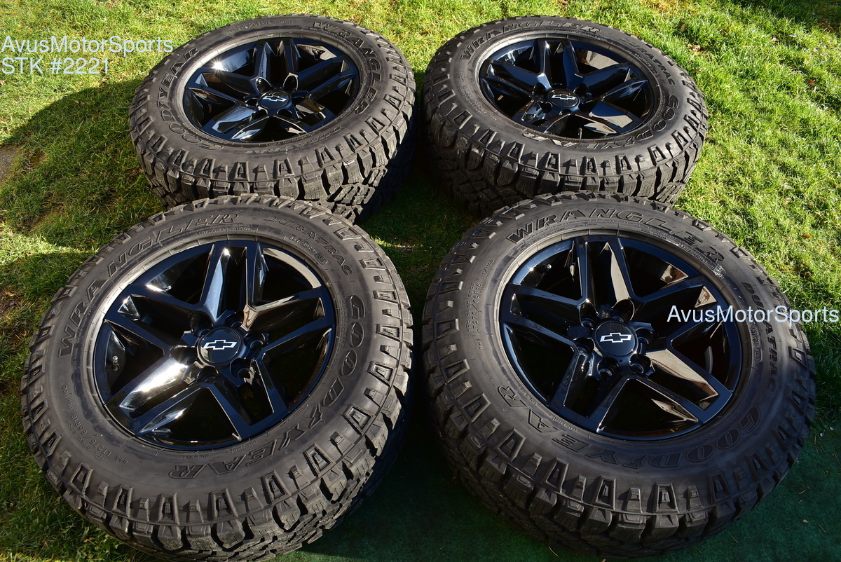 18 quot Chevrolet SILVERADO 1500 OEM FACTORY Trail Boss WHEELS Tahoe GMC 
