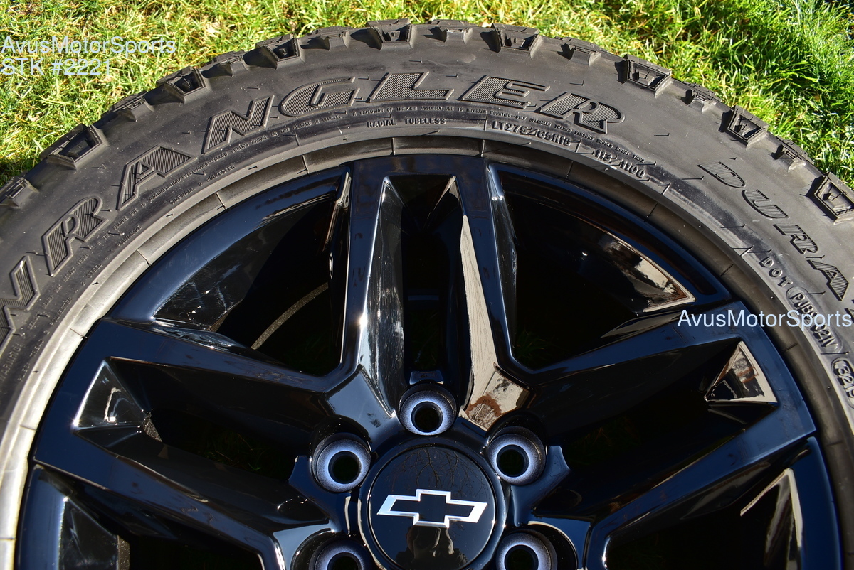 18" Chevrolet SILVERADO 1500 OEM FACTORY Trail Boss WHEELS Tahoe GMC ...