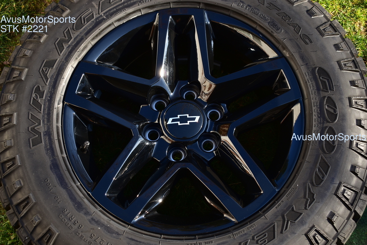 18" Chevrolet SILVERADO 1500 OEM FACTORY Trail Boss WHEELS Tahoe GMC ...