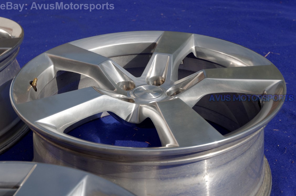 2010 CHEVROLET CAMARO SS 20" OEM FACTORY STAGGERED WHEELS 2011 2012 ...