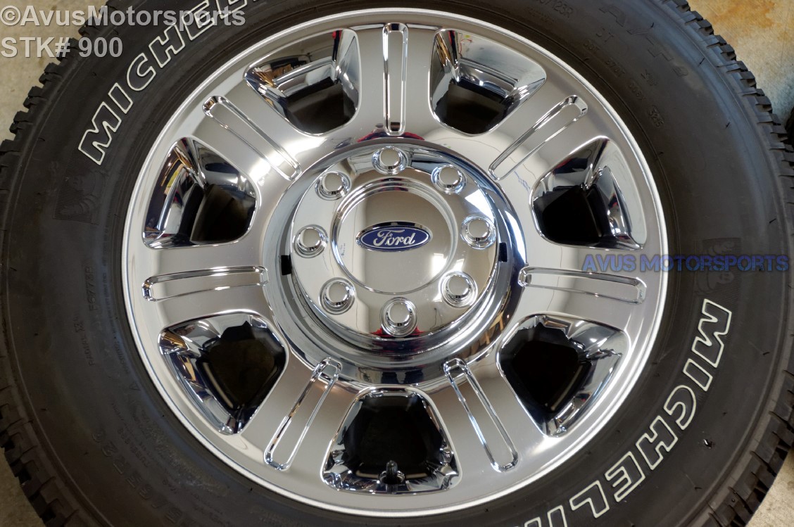 2016 Ford F350 Super Duty 20" OEM Chrome Clad Wheels F250 Lariat ...