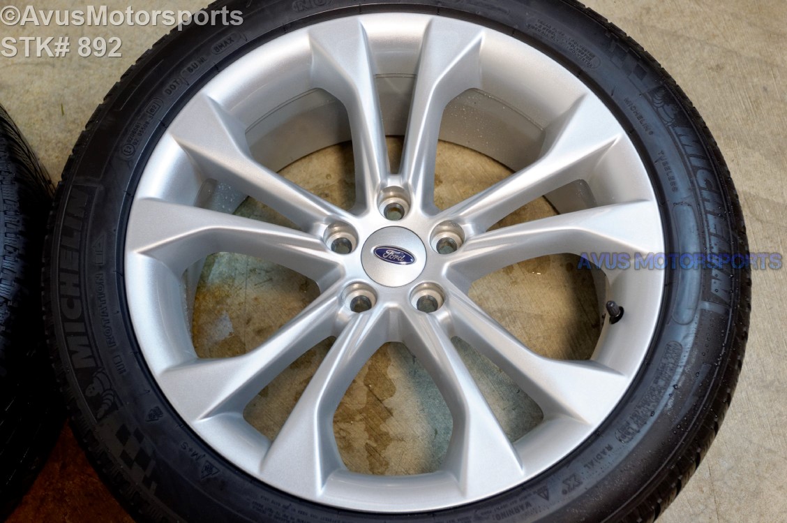 2013 Ford Taurus 19" Factory OEM Wheels Michelin Alpin 255/45r19n snow ...
