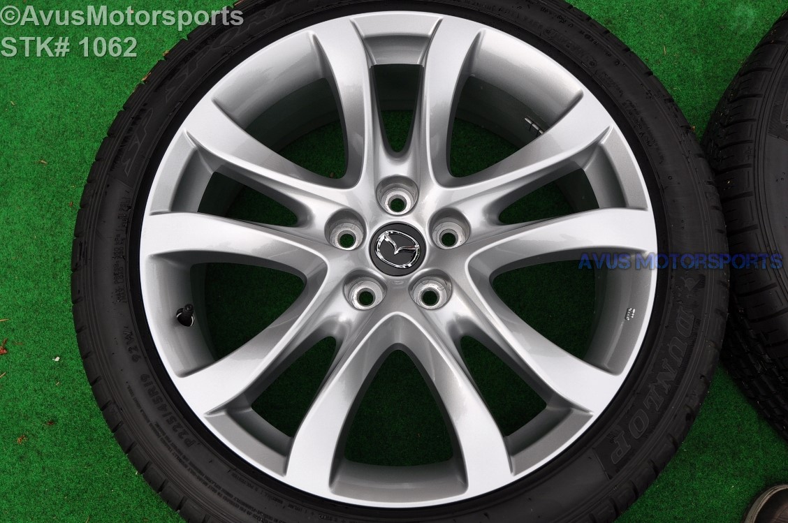 Purchase 2016 Mazda 6 Touring OEM 19" Factory Wheels & Dunlop SP Sport ...