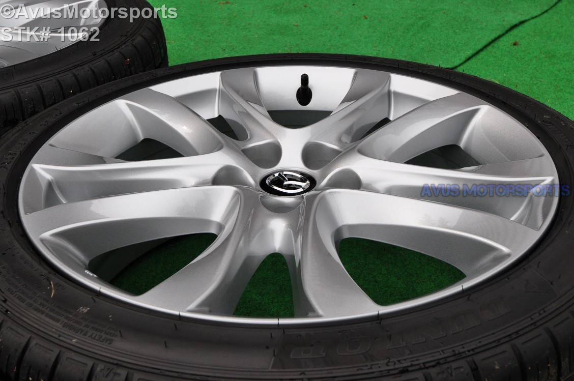 Purchase 2016 Mazda 6 Touring OEM 19" Factory Wheels & Dunlop SP Sport ...