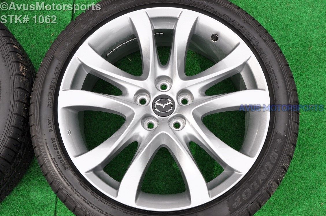 Purchase 2016 Mazda 6 Touring OEM 19" Factory Wheels & Dunlop SP Sport ...