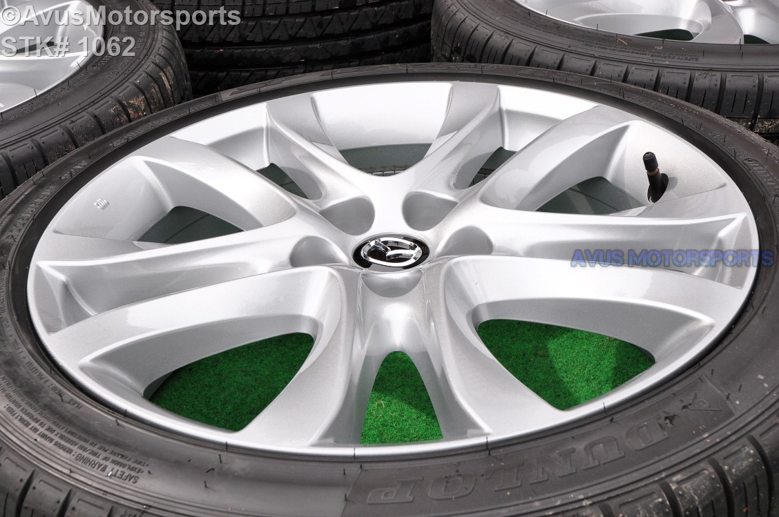 Purchase 2016 Mazda 6 Touring OEM 19" Factory Wheels & Dunlop SP Sport ...