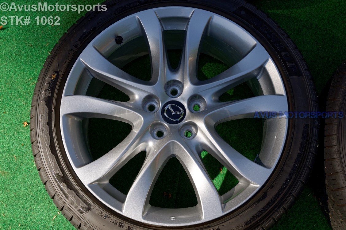 Purchase 2016 Mazda 6 Touring OEM 19" Factory Wheels & Dunlop SP Sport ...