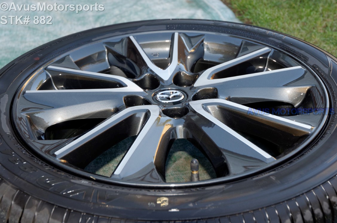 2016 Mazda CX-3 OEM 18" Factory Wheels & P215/50R18 Tires CX-5 Mazda5 ...