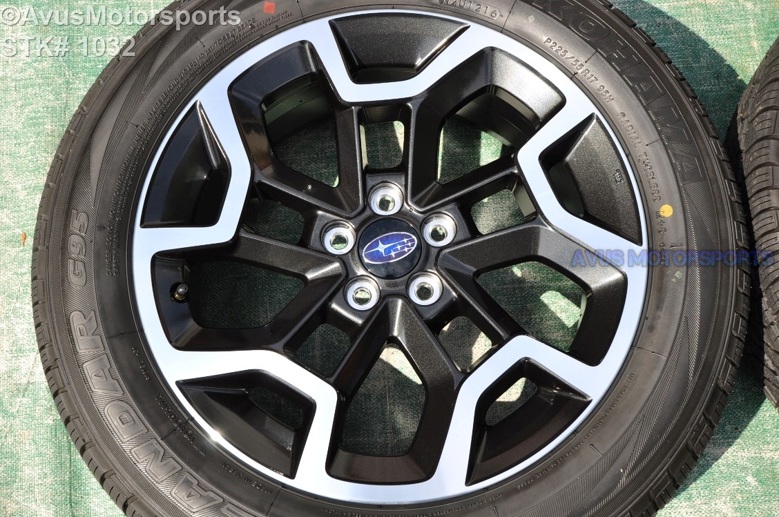 2016 Subaru XV Crosstrek OEM 17" Factory Wheels Yokohama P225/55R17 Tires