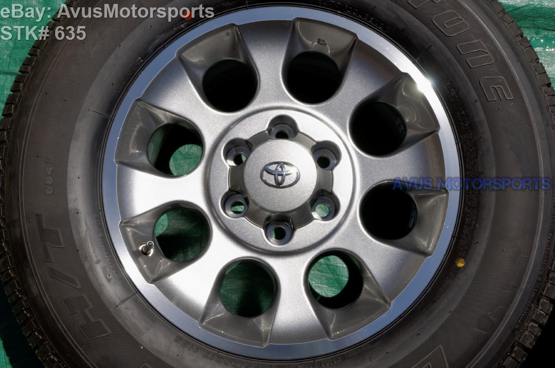 2013 TOYOTA FJ CRUISER OEM FACTORY 17" WHEELS Tacoma 4RUNNER TRD TRAIL ...